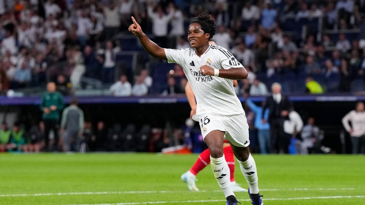 Brazil teenager Endrick becomes Real Madrid's youngest Champions League ...