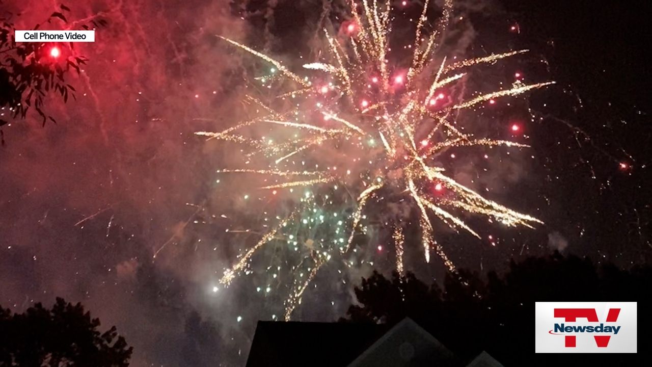 4 injured in elaborate, illegal fireworks display - Newsday