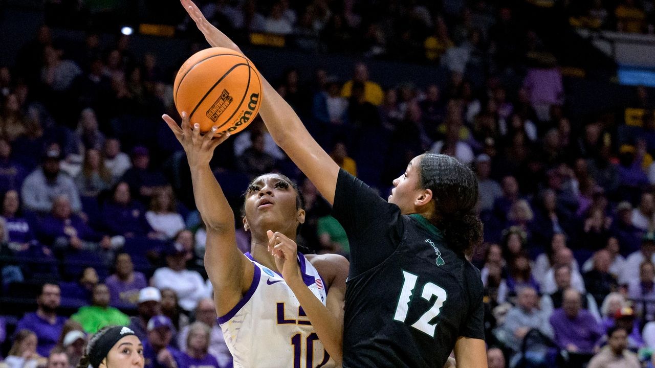 Reese leads LSU past Hawaii in March Madness opening round - Newsday