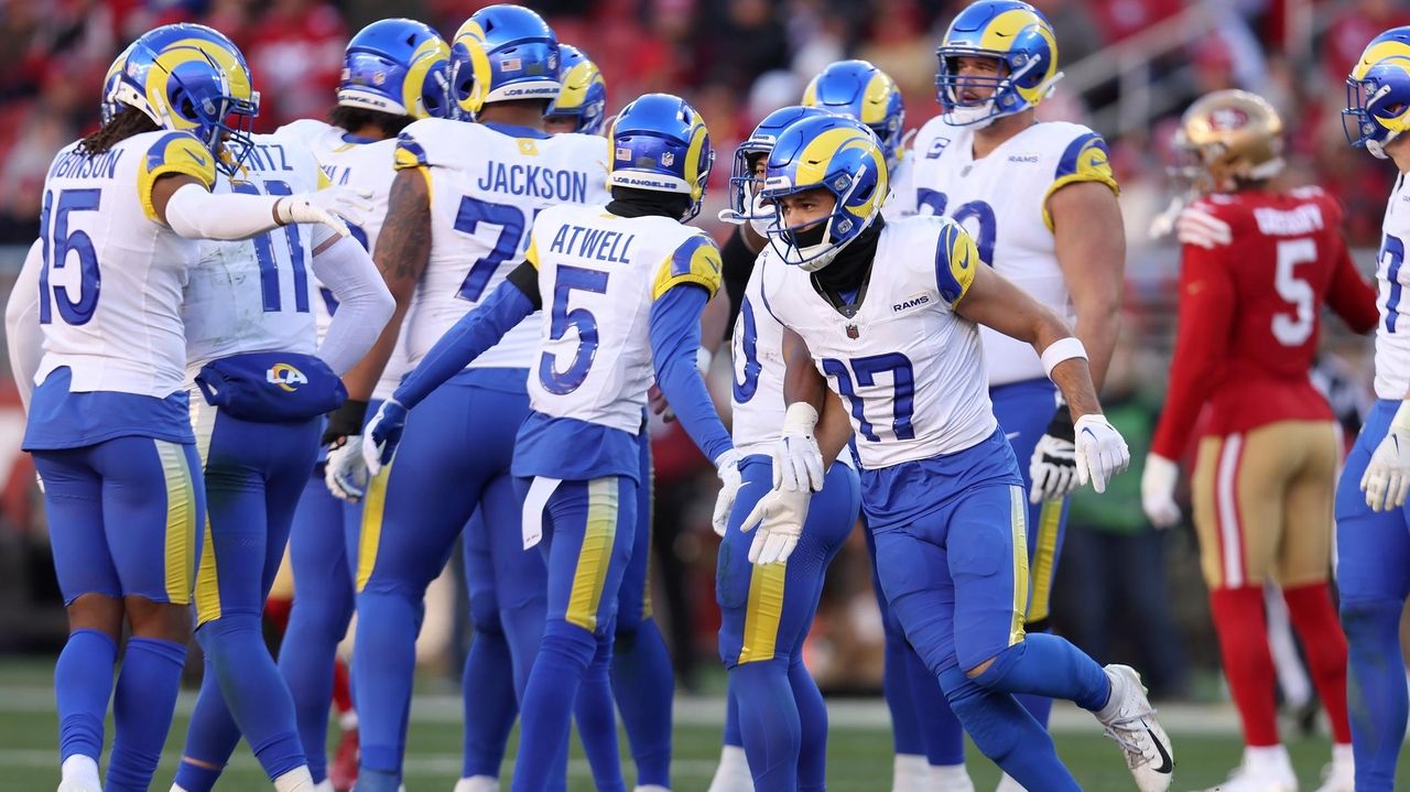 Surprising Rams roll into playoffs with momentum from 7 wins in 8 games ...