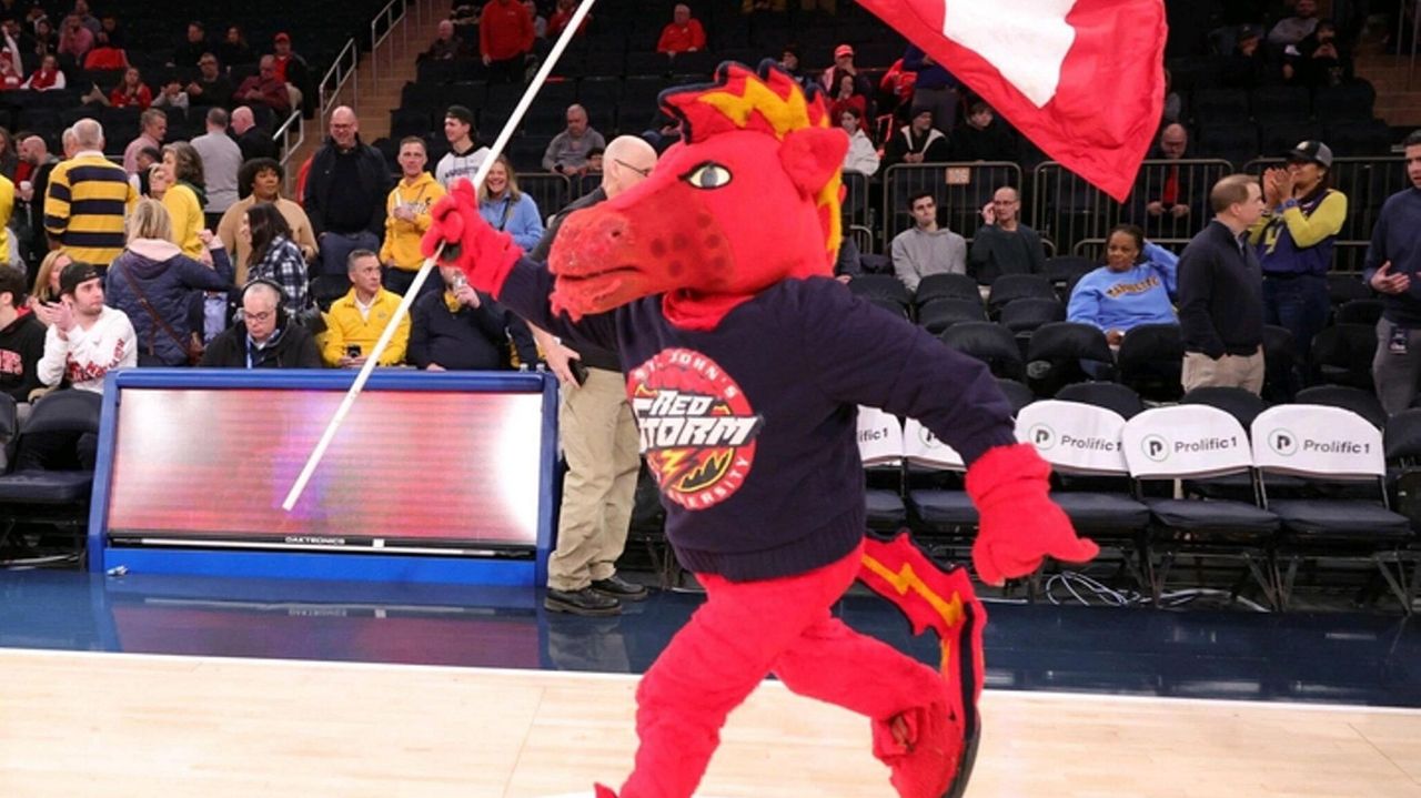 St. John's mascot 'Thunder' returns to the court - Newsday