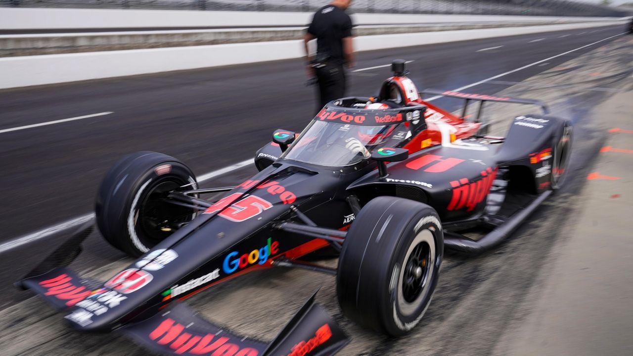 Enerson to make Indy 500 bid; 2nd day of testing washed out - Newsday