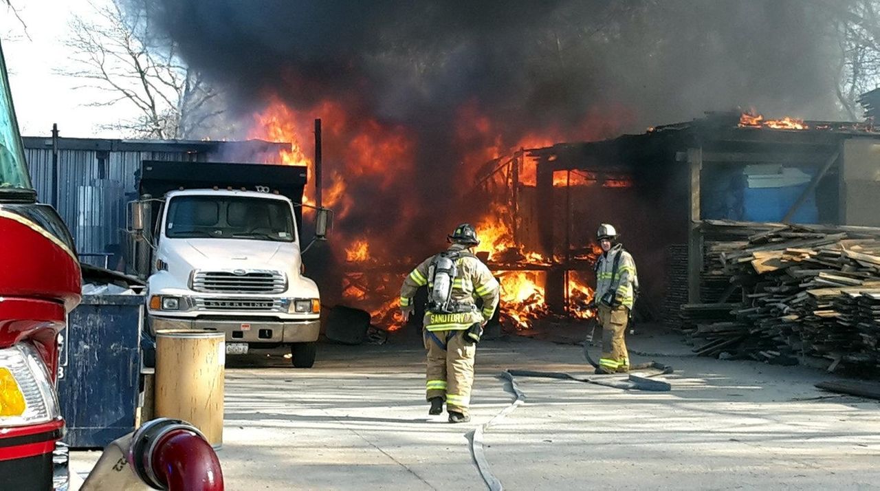 Centereach commercial property damaged by fire, officials say - Newsday