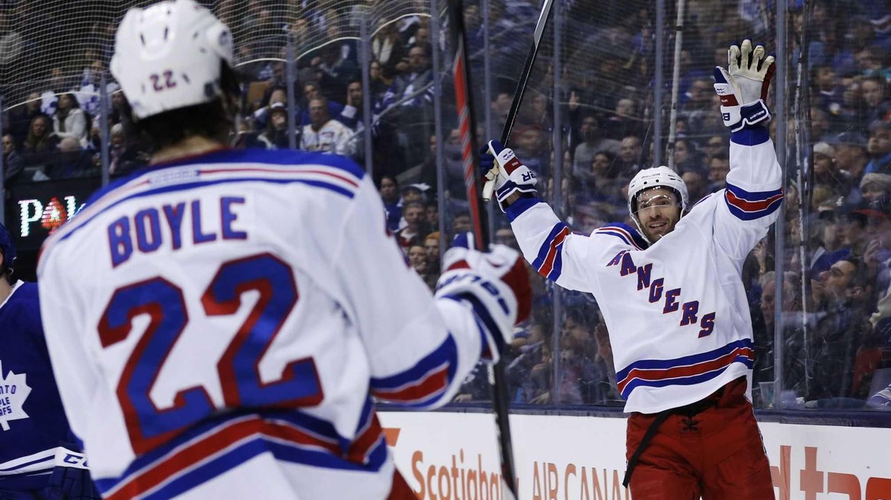 Rangers score season high in goals in 7-1 win over Toronto - Newsday