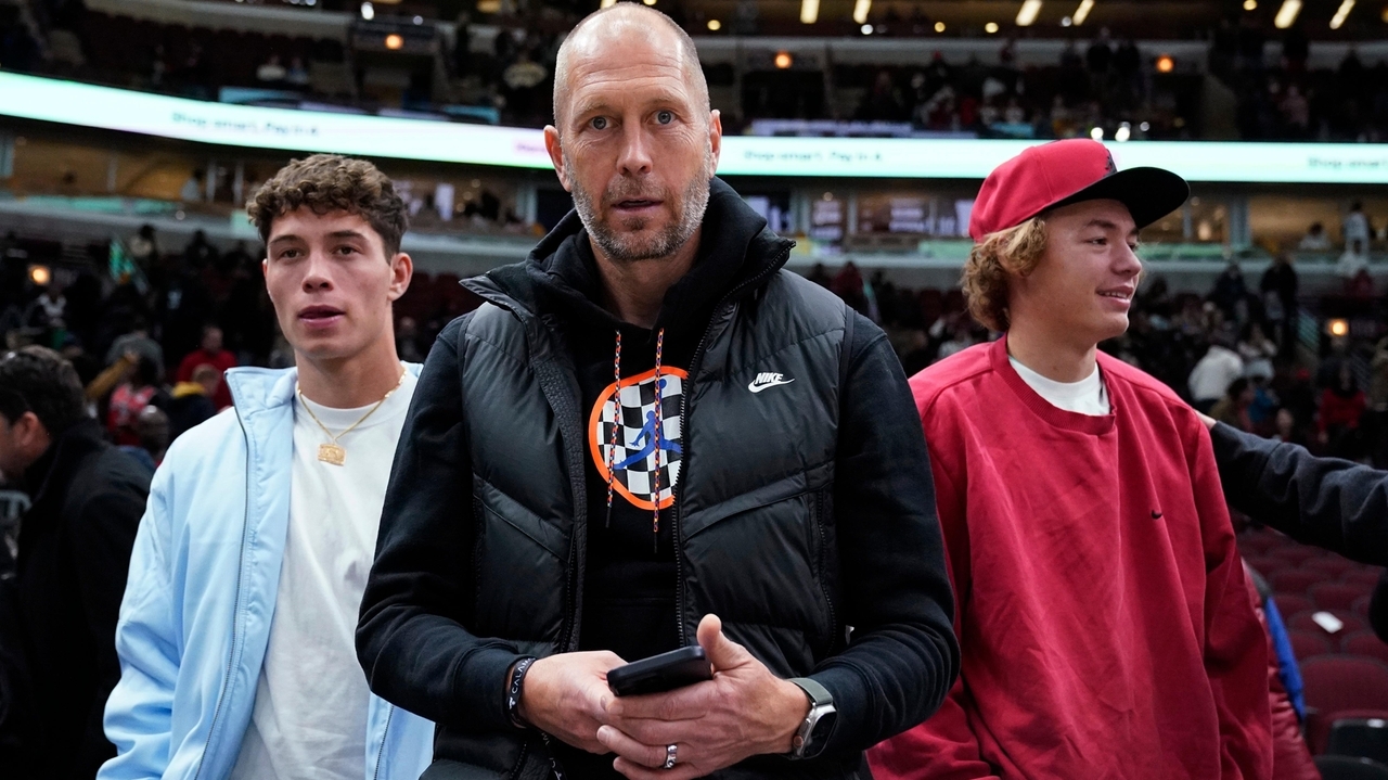 US men's coach Berhalter admits kicking future wife in 1991 - Newsday