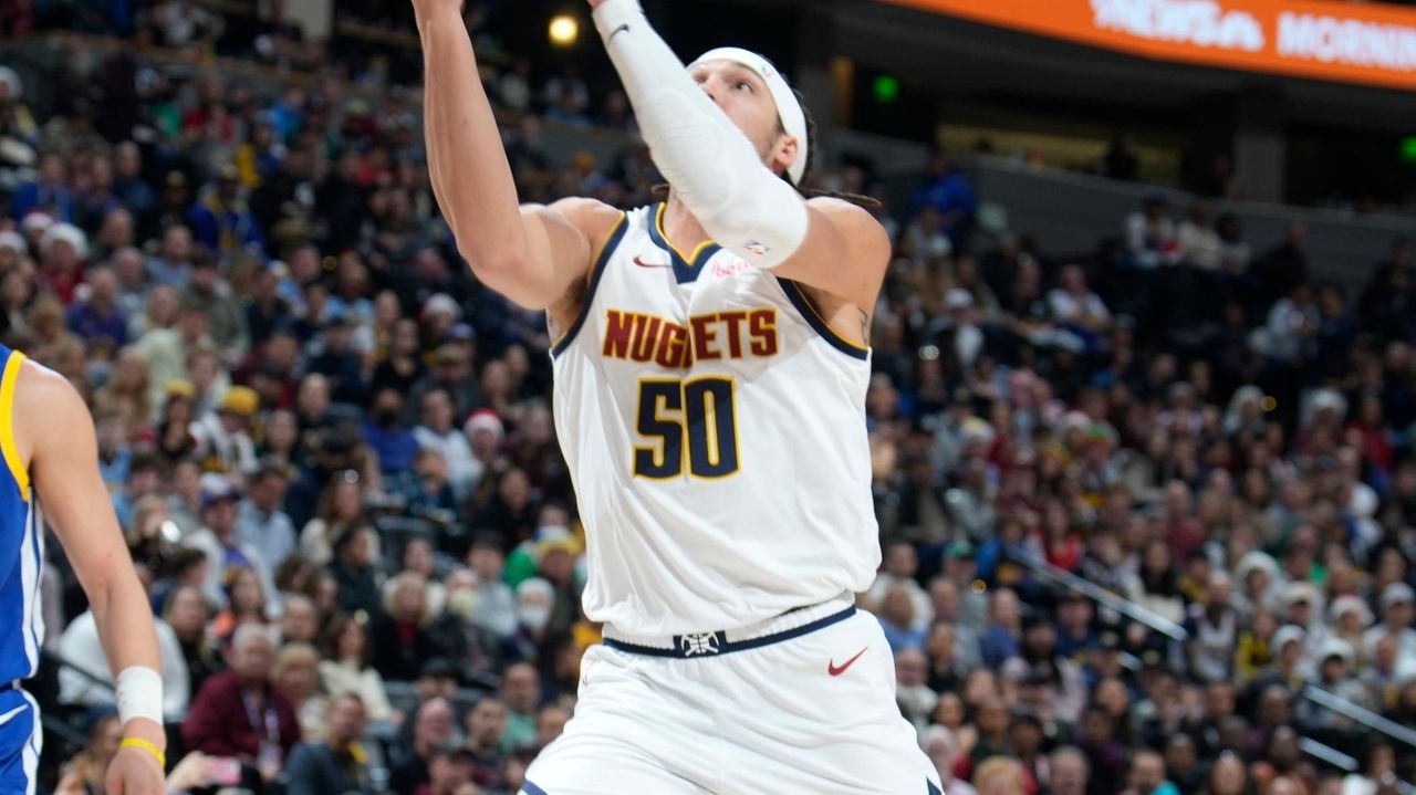 Nuggets forward Aaron Gordon back at practice after dog bite, hopes to ...