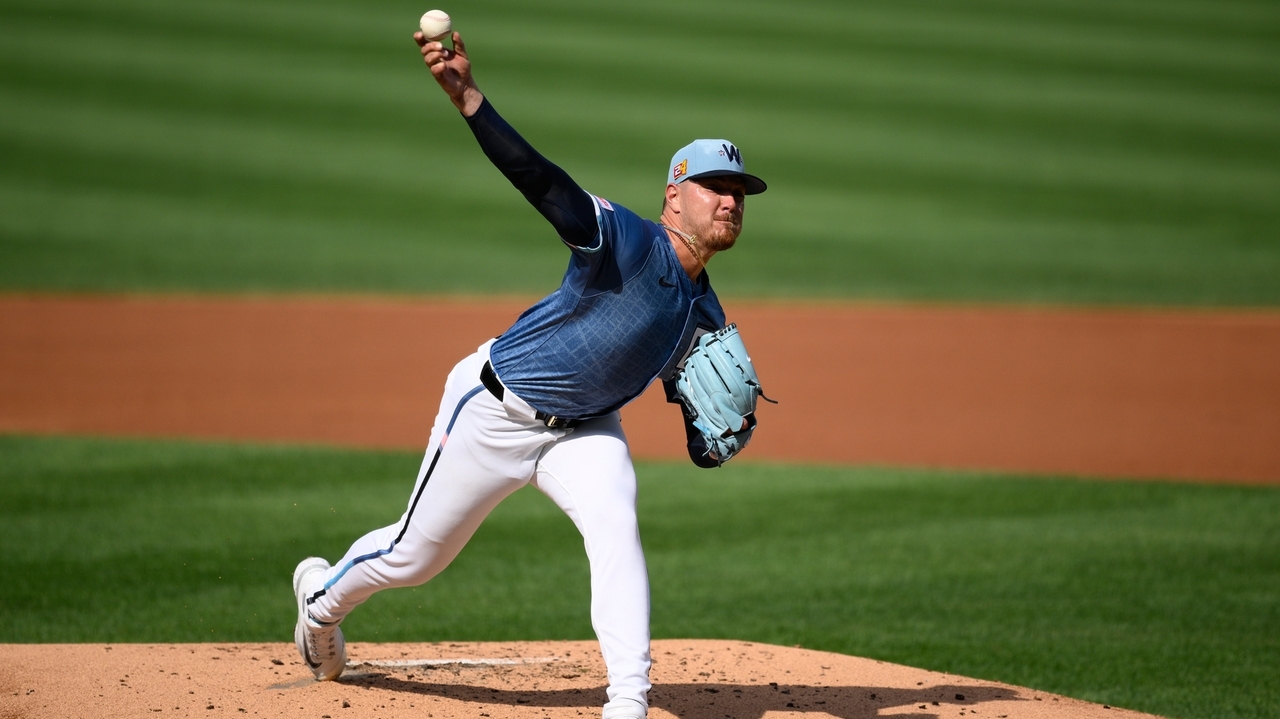 Rookie Cade Cavalli earns first MLB victory as Nationals beat NL East ...