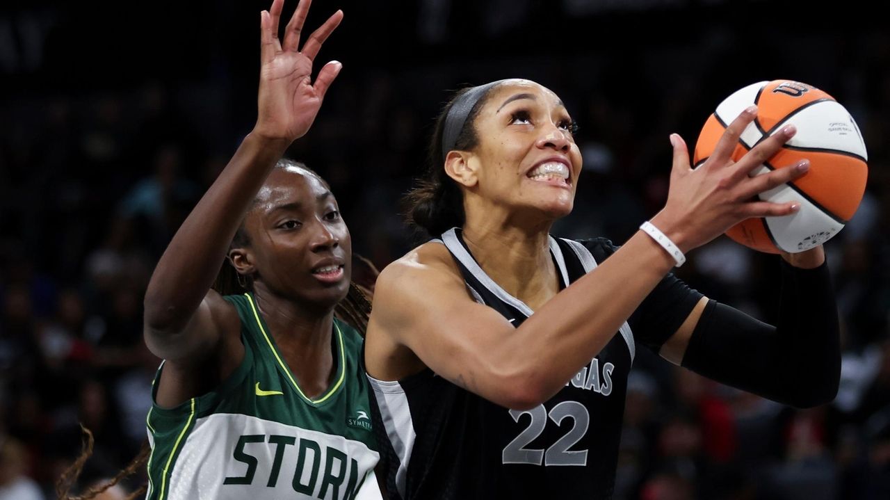 A'ja Wilson and Caitlin Clark lead WNBA All-Star fan vote - Newsday