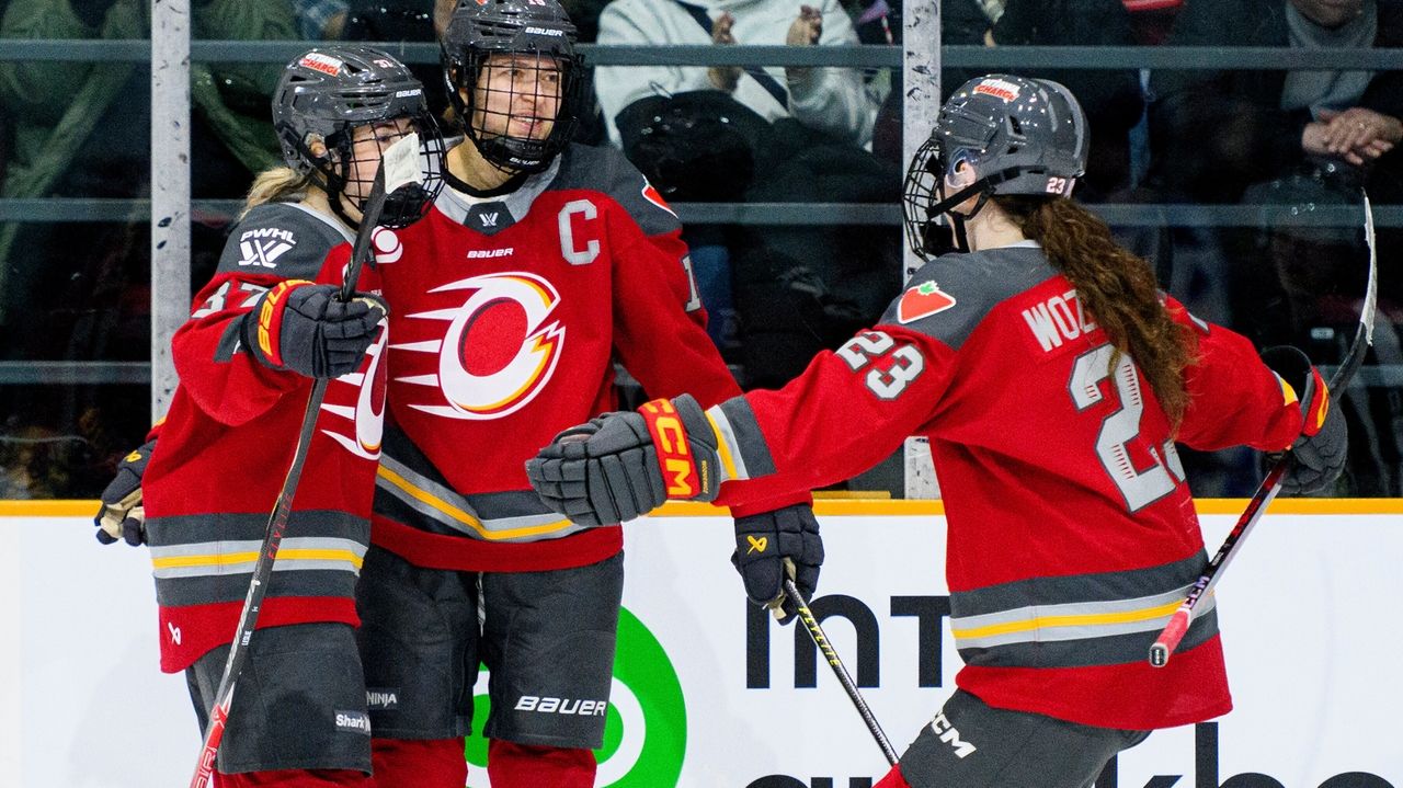 Brianne Jenner scores twice to lead the Charge to a 5-2 victory over ...