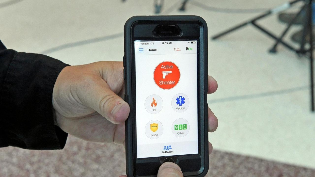 Suffolk exec: Many public schools are getting panic alarm app - Newsday