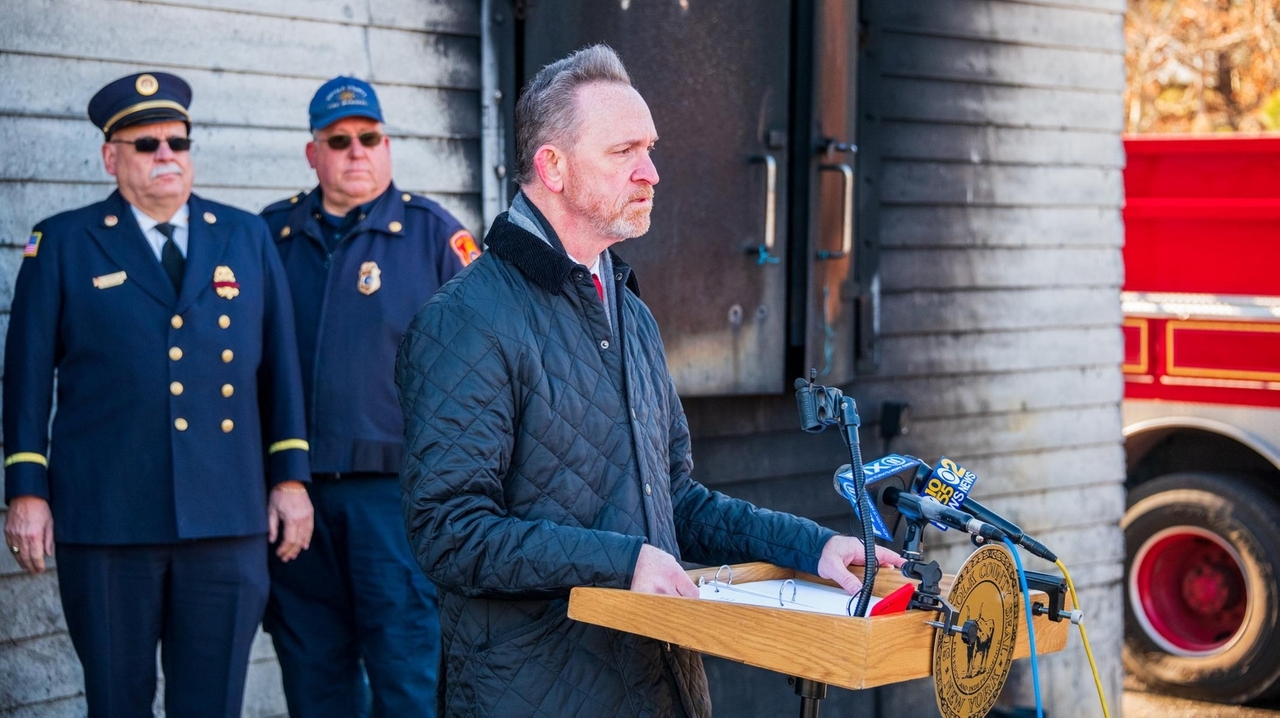 Romaine removes Suffolk County fire commissioner, holdover of prior ...