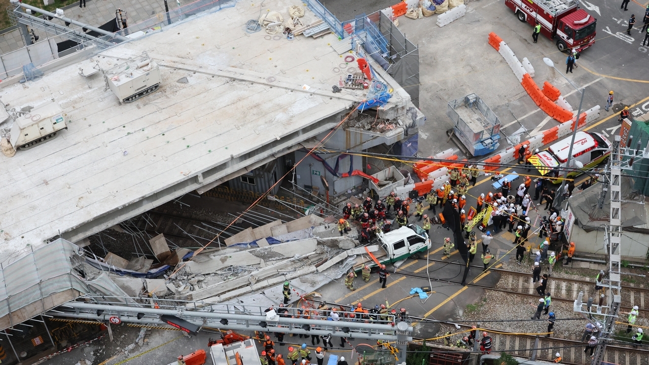 3 dead in South Korea after collapse at overpass demolition site - Newsday