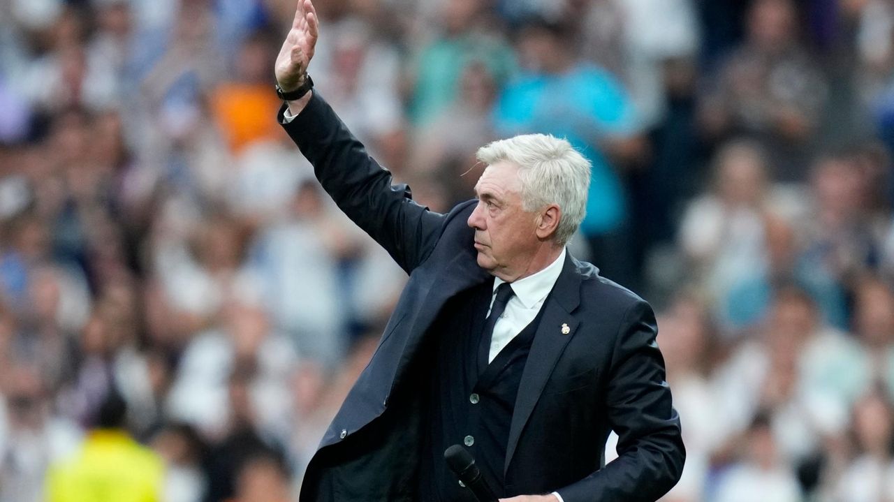 Tears and cheers in emotional farewell by Ancelotti and Modric at Real Madrid - Newsday