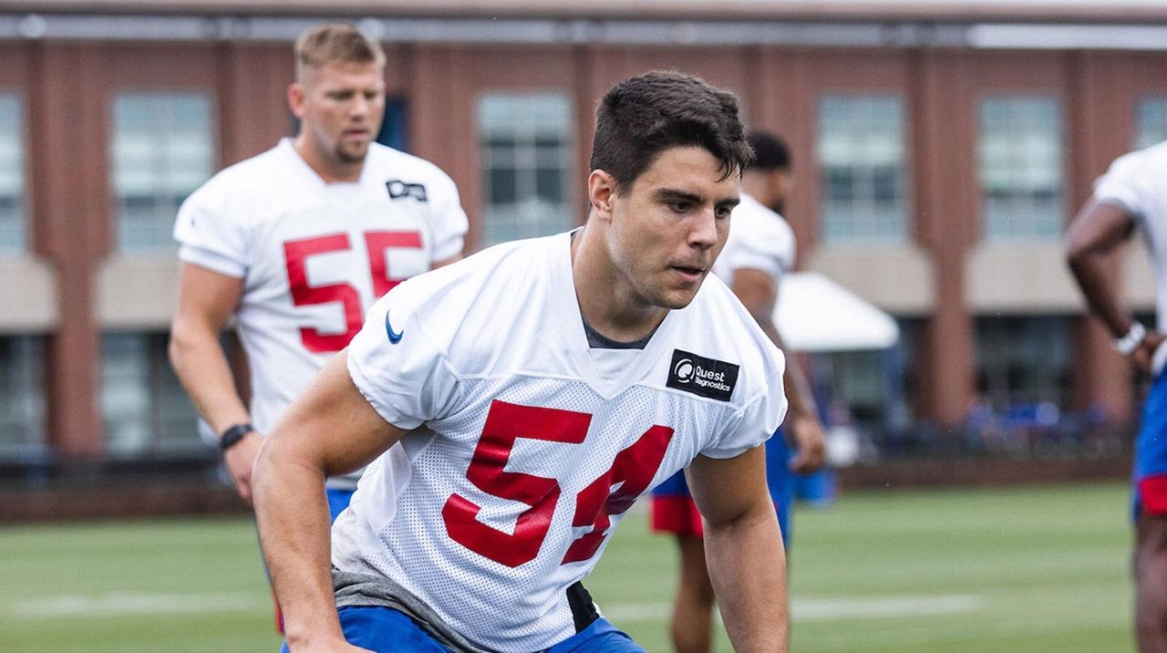 New Giants linebacker Blake Martinez making up for lost time - Newsday