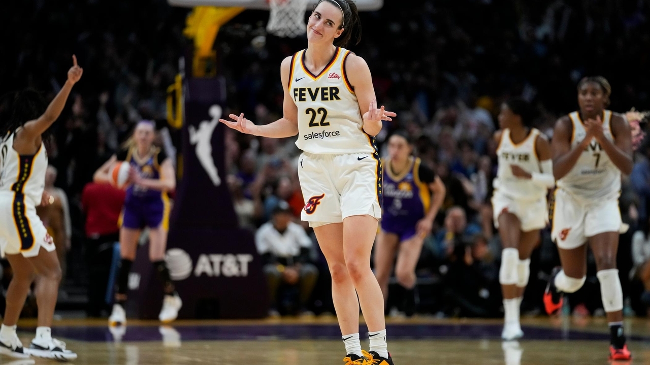 Heat is off Caitlin Clark and the Indiana Fever after getting their 1st ...