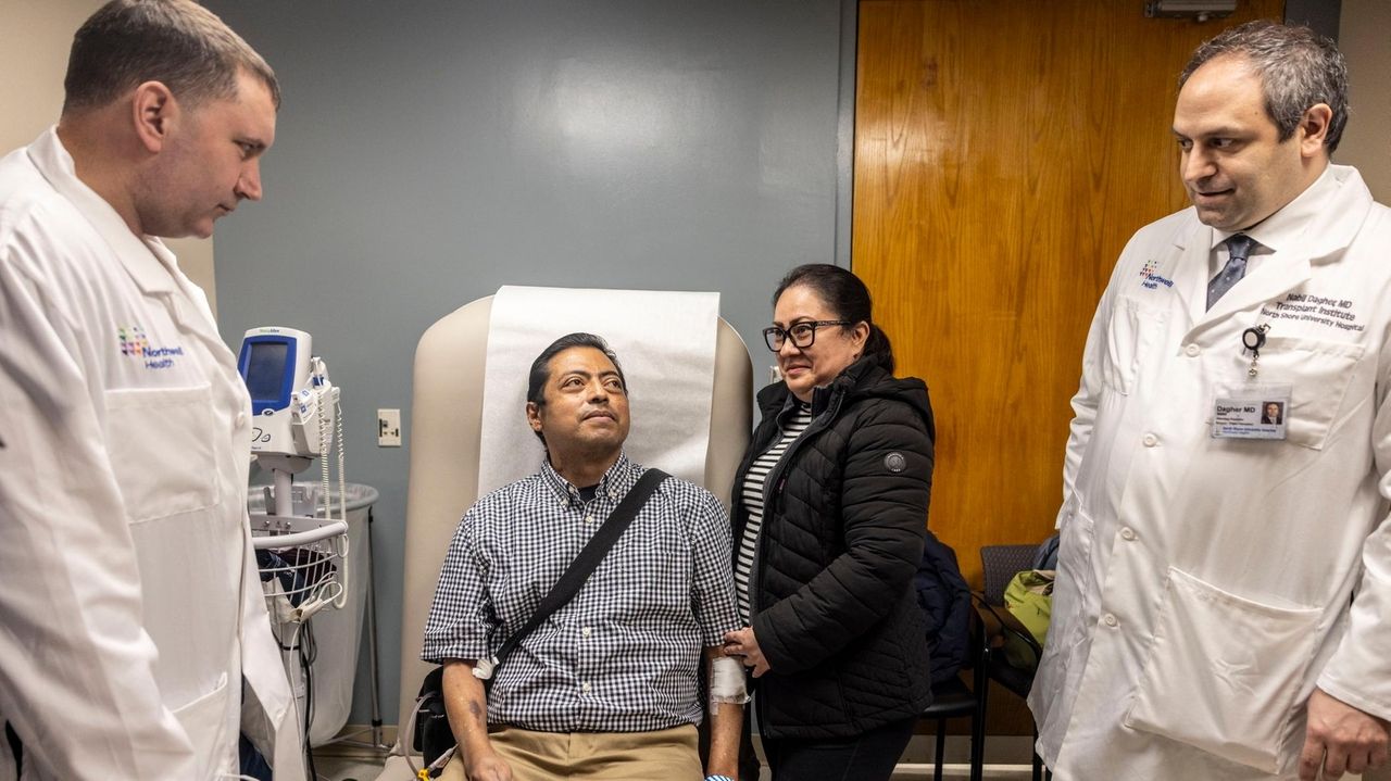 Long Island first: man gets heart, kidney and liver transplant at North ...