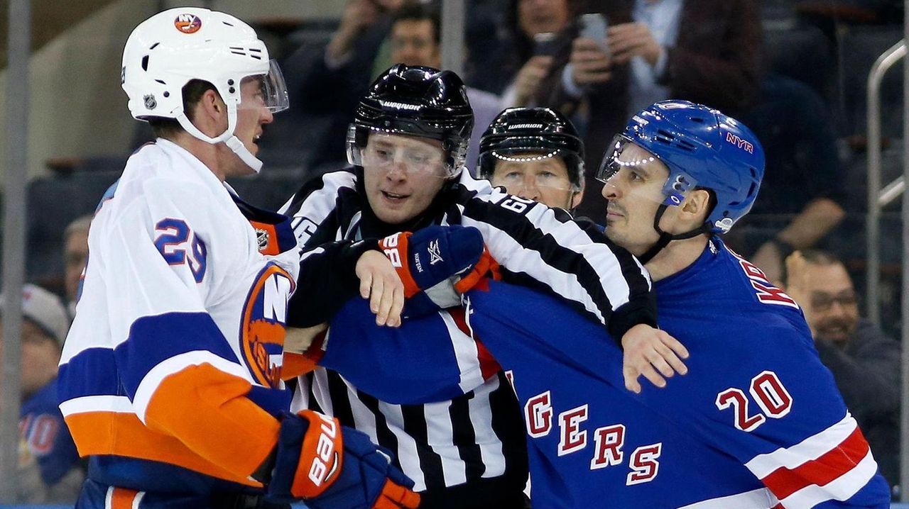 Isles-Rangers game photos - Newsday