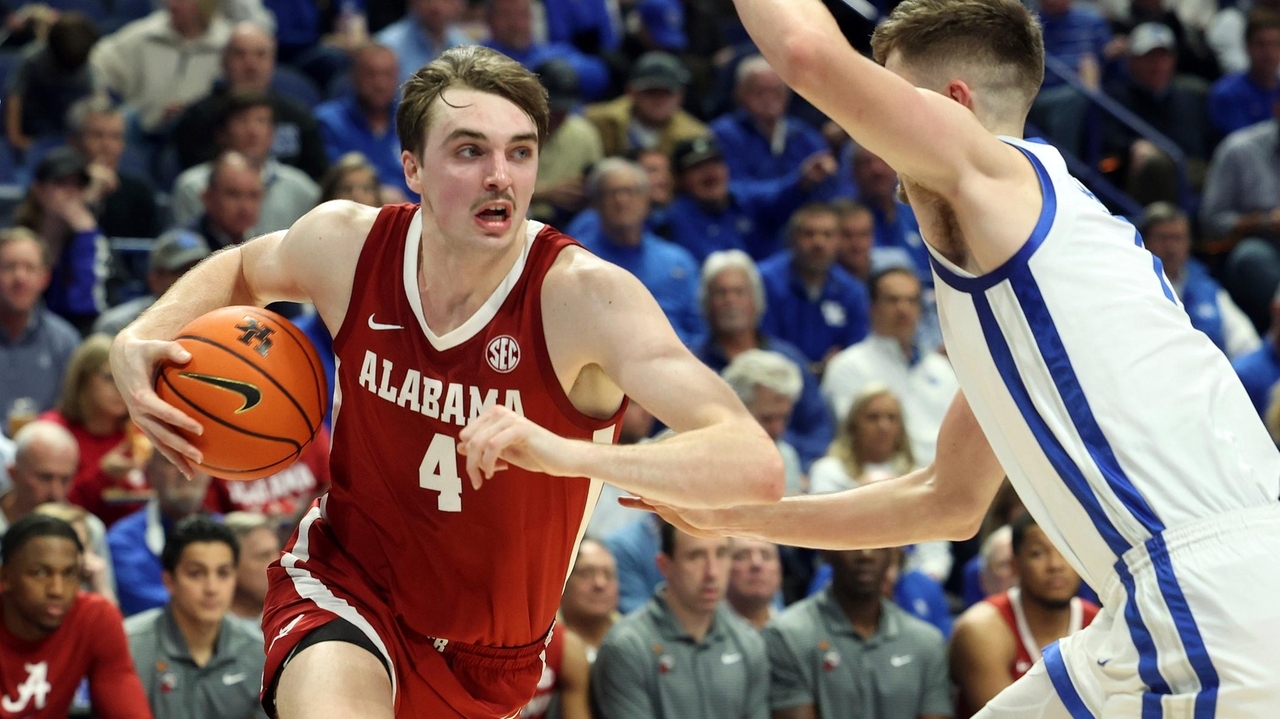 Nelson scores 25 points as No. 4 Alabama tops No. 8 Kentucky 102-97 ...