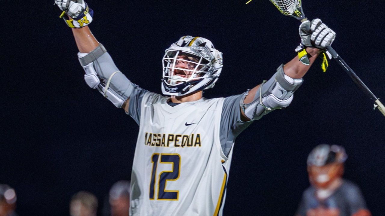 Massapequa boys lacrosse at the state tournament - Newsday