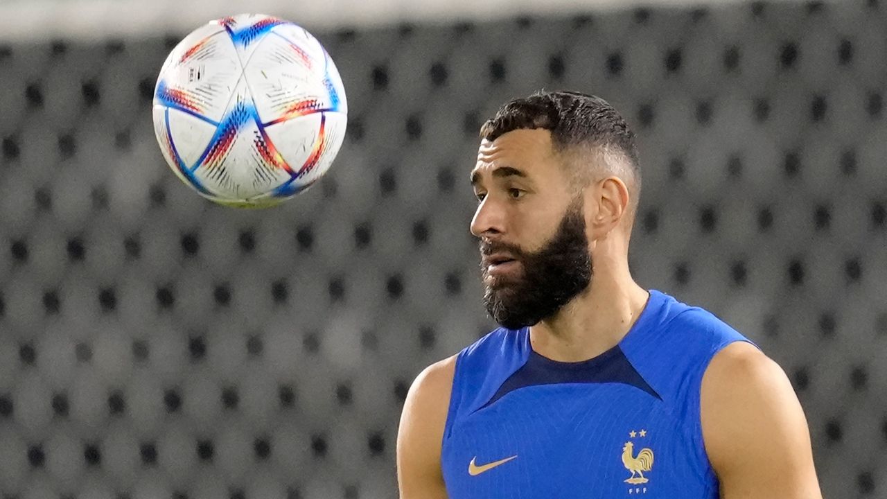 France star Karim Benzema out of World Cup with thigh tear - Newsday