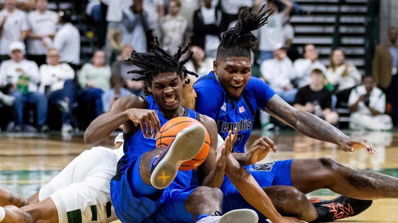 PJ Haggerty scores 18, No. 18 Memphis gets back on track with 77-68 win ...