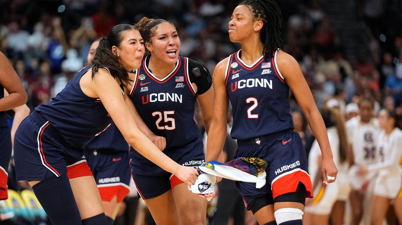 Jana El Alfy's parents traveled from Egypt to watch the freshman center and UConn win a title ...