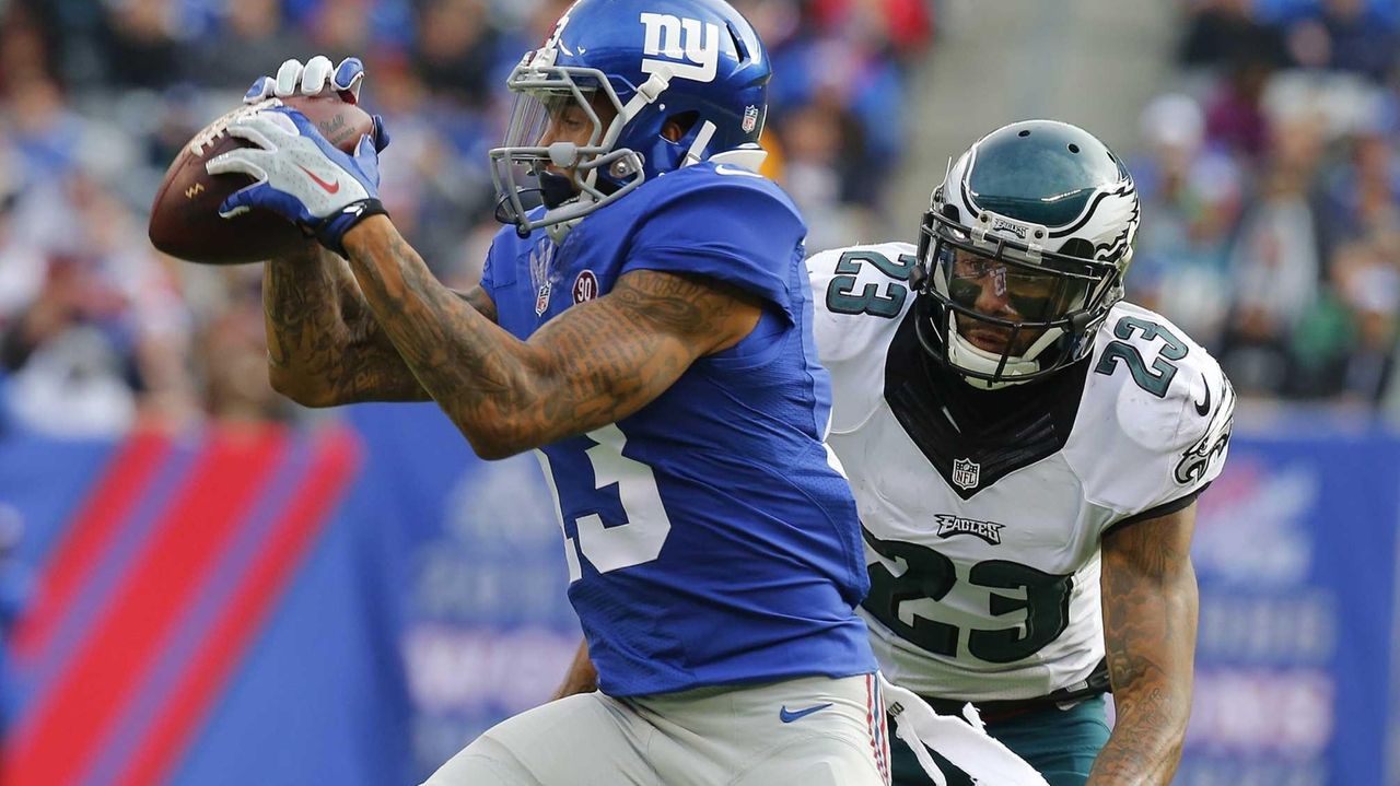 Odell Beckham Jr. gives Giants, fans reason to smile - Newsday