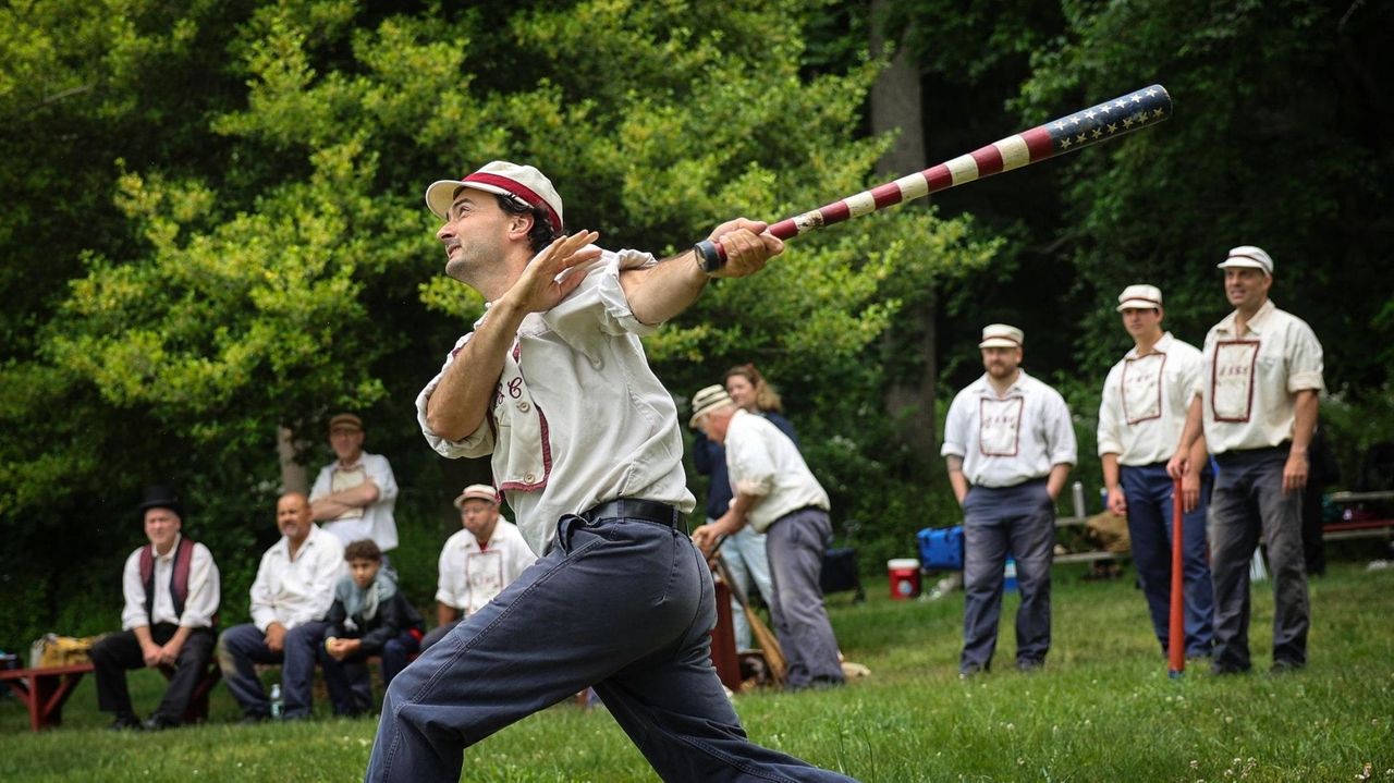 Emmy Winner: Old-time base ball at Old Bethpage Village Restoration ...