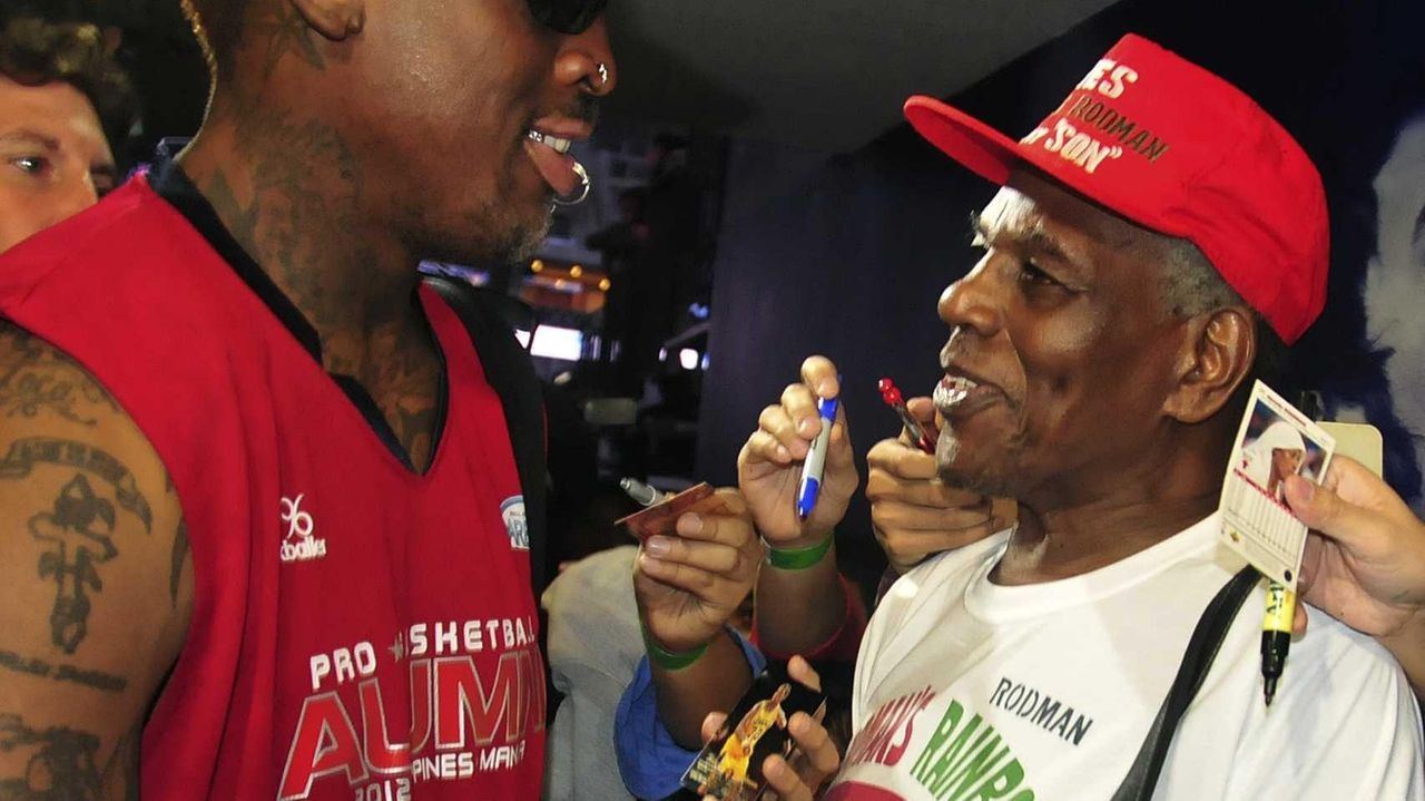Dennis Rodman finally meets father after 42 years - Newsday
