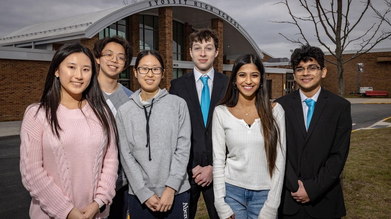 6 students at Syosset High School top list of 38 Long Island seniors ...