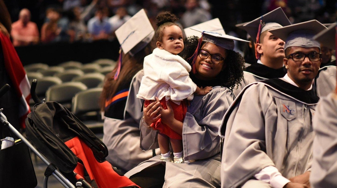Nassau Community College Holds 2017 Commencement At Coliseum Newsday