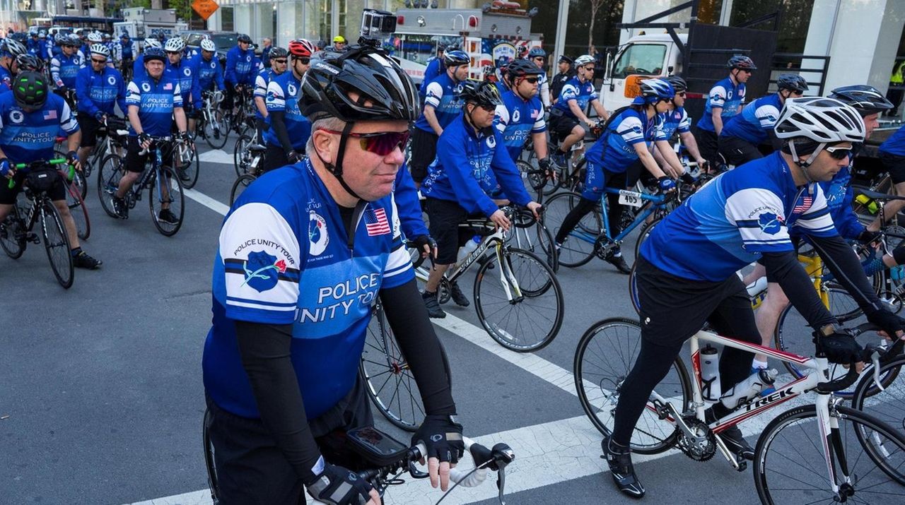 Police Unity Tour begins nearly 300-mile bike ride from 9/ 11 memorial ...