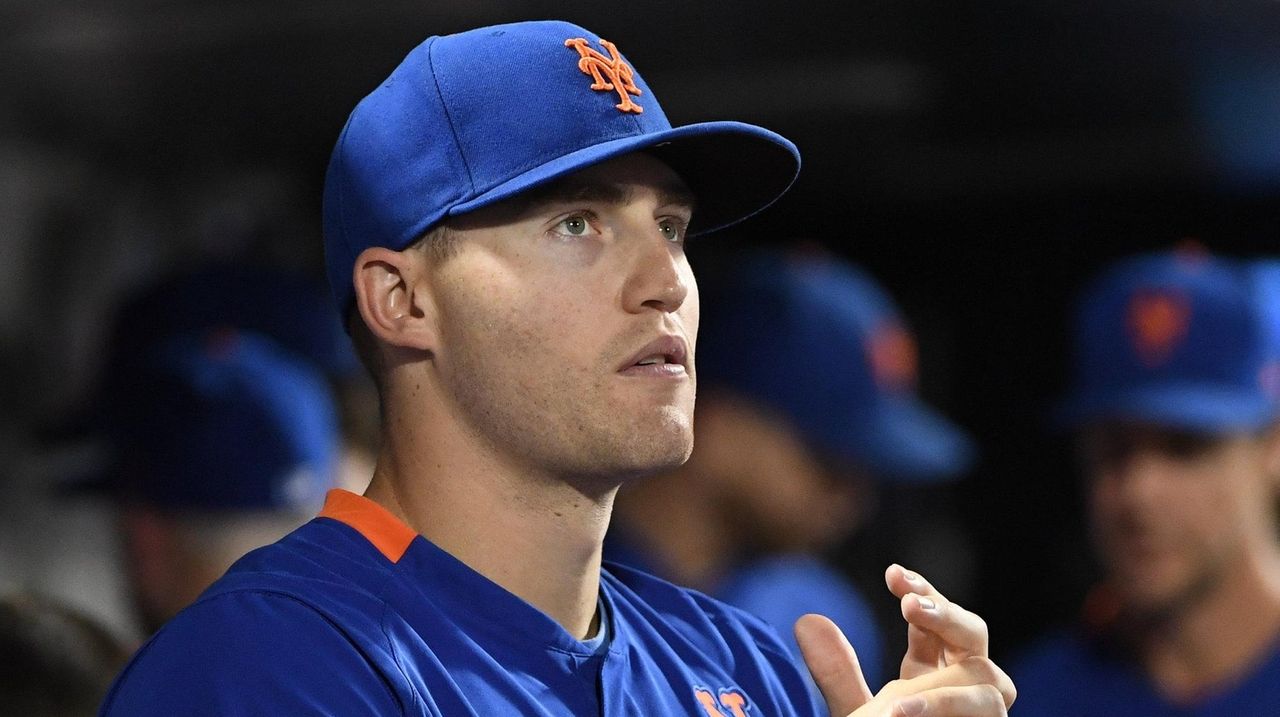 Mets' Brandon Nimmo takes batting practice against Noah Syndergaard ...