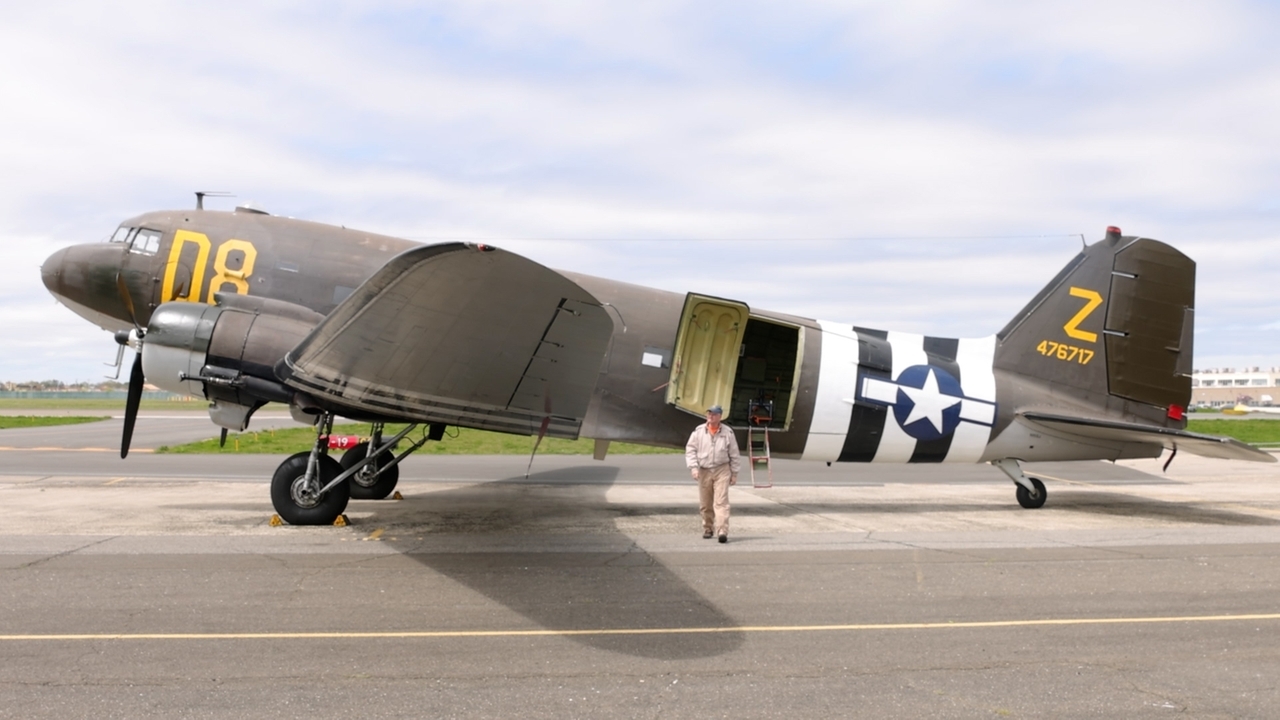 C-47 'Gooney Bird' transport plane pilot - Newsday