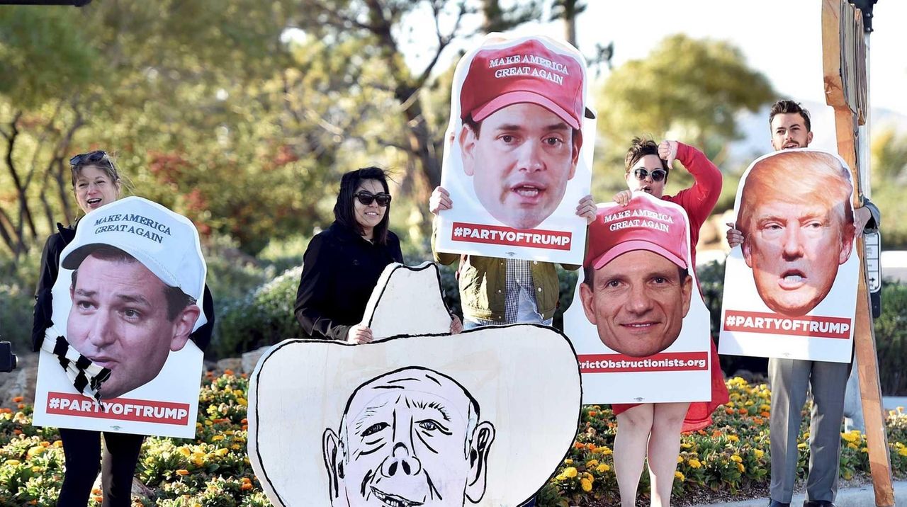 Can Marco Rubio stop the Donald Trump steamroller? Not if he rolls over ...