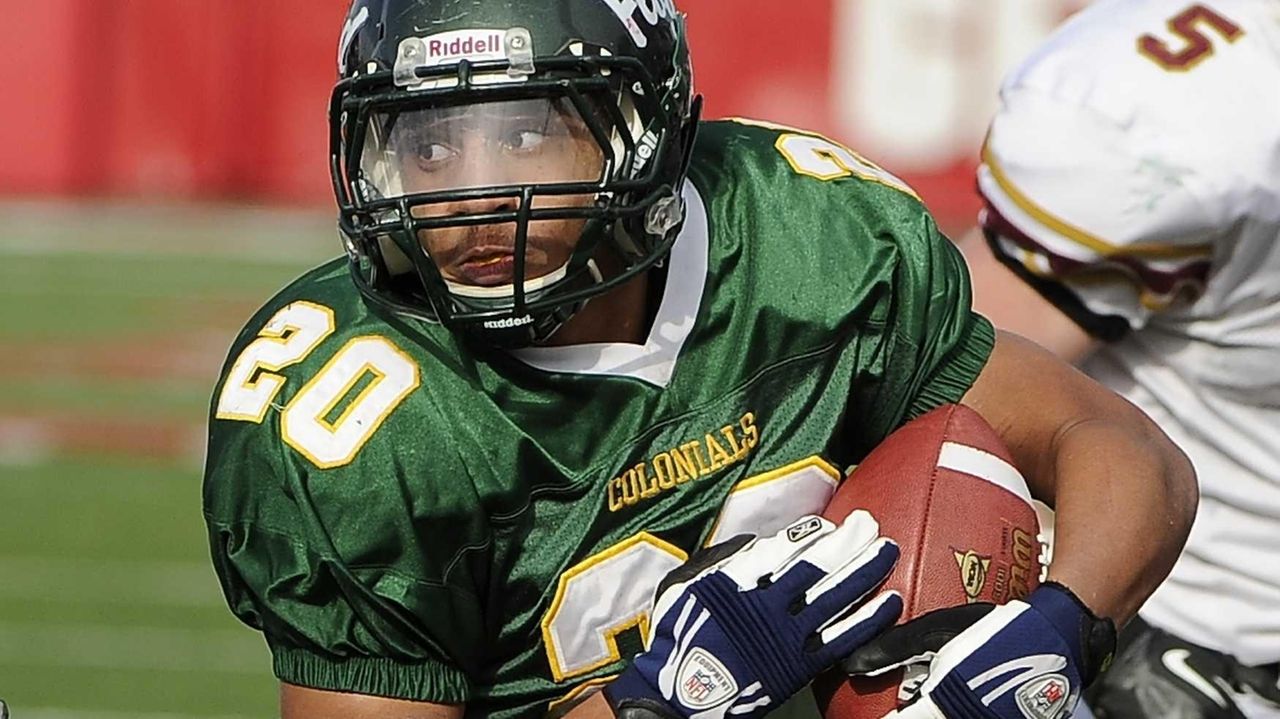 Power running back Chris Faison is Floyd's brick wall - Newsday