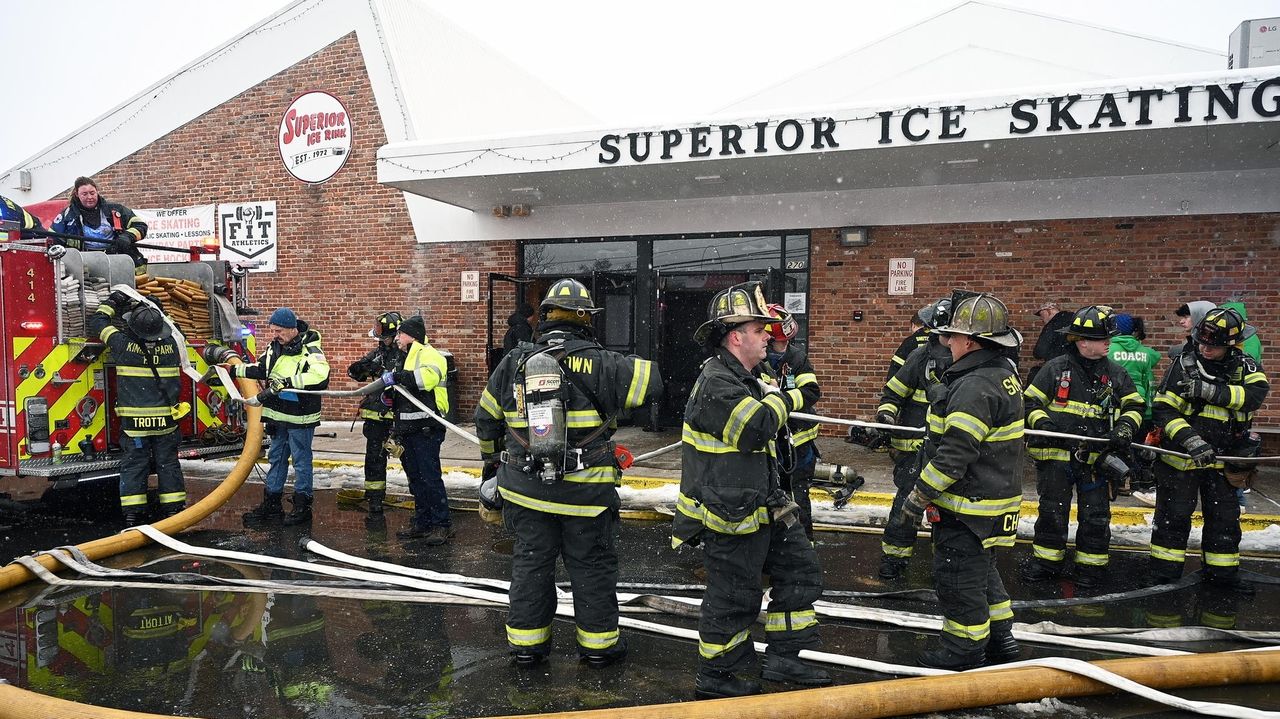 Superior Ice Rink in Kings Park to close for at least a week after fire ...