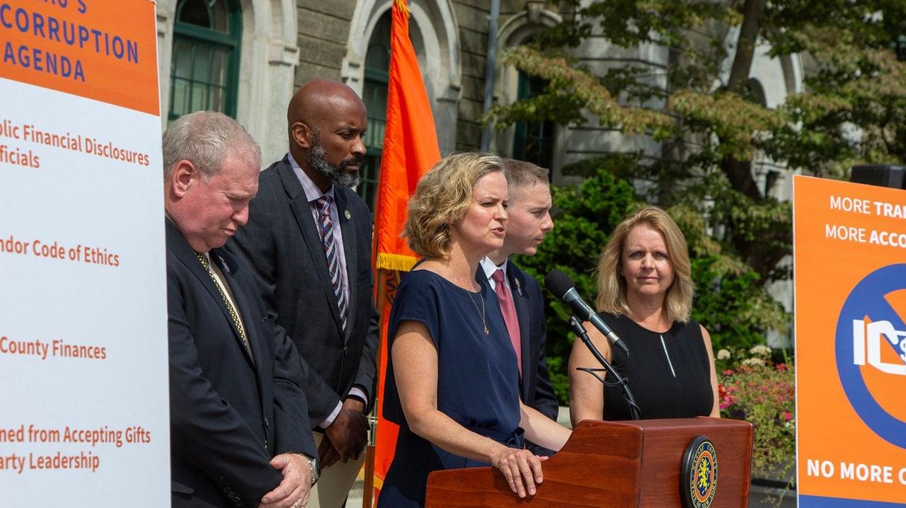 Laura Curran wants online posting of financial disclosures - Newsday