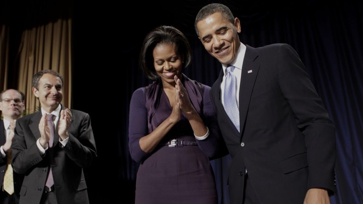 First lady: President Obama had 'phenomenal year' - Newsday