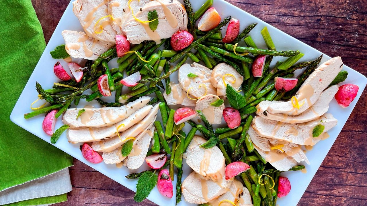 Spring chicken recipe with asparagus - Newsday