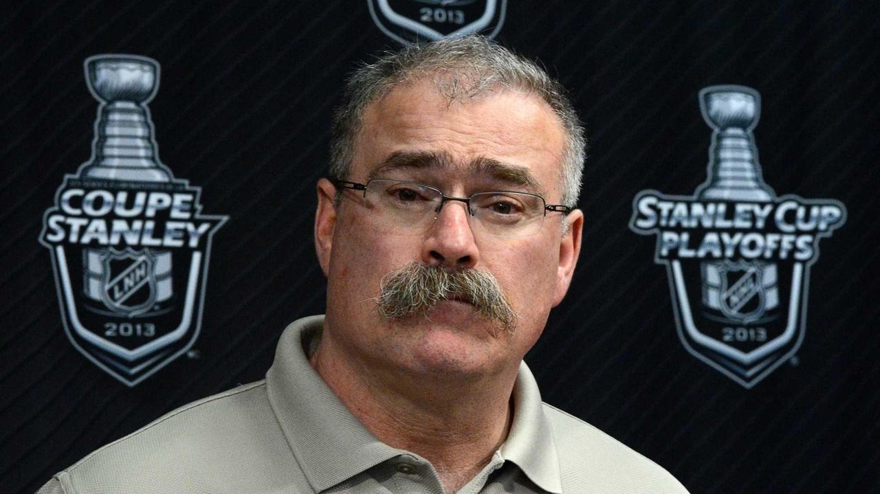 That Paul MacLean, um, news conference - Newsday