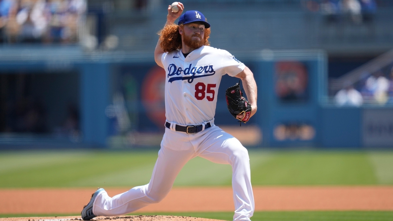 Dodgers place May on 60-day IL, out until after All-Star break - Newsday