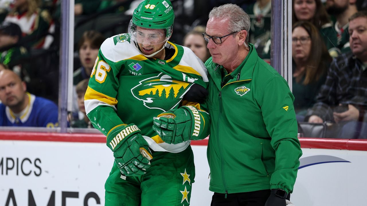 Minnesota Wild captain Jared Spurgeon out 2-3 weeks after getting ...