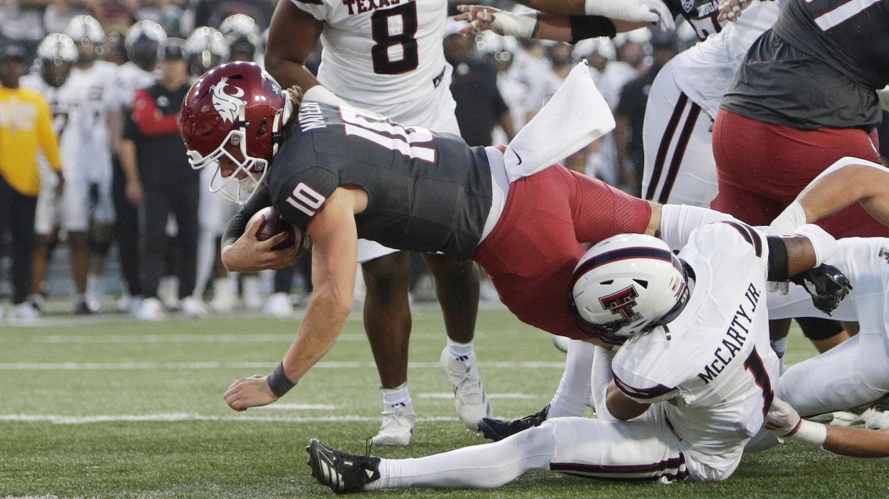 QB John Mateer runs wild as Washington State overwhelms Texas Tech in ...