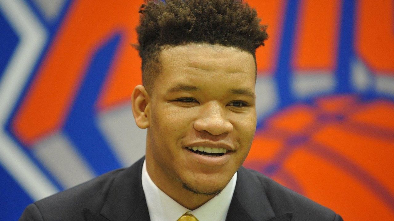 Kevin Knox shows Knicks his athleticism - Newsday