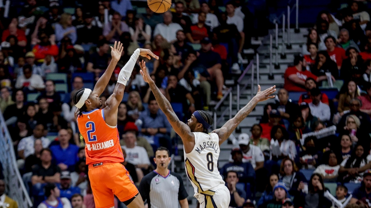 Gilgeous Alexander Scores 35 Thunder Top Pelicans 110 96 Newsday
