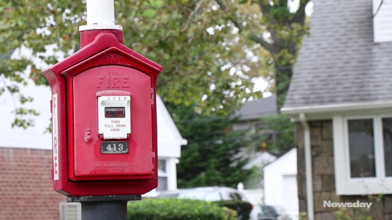 Telegraph fire alarm boxes still in action in parts of Long Island ...