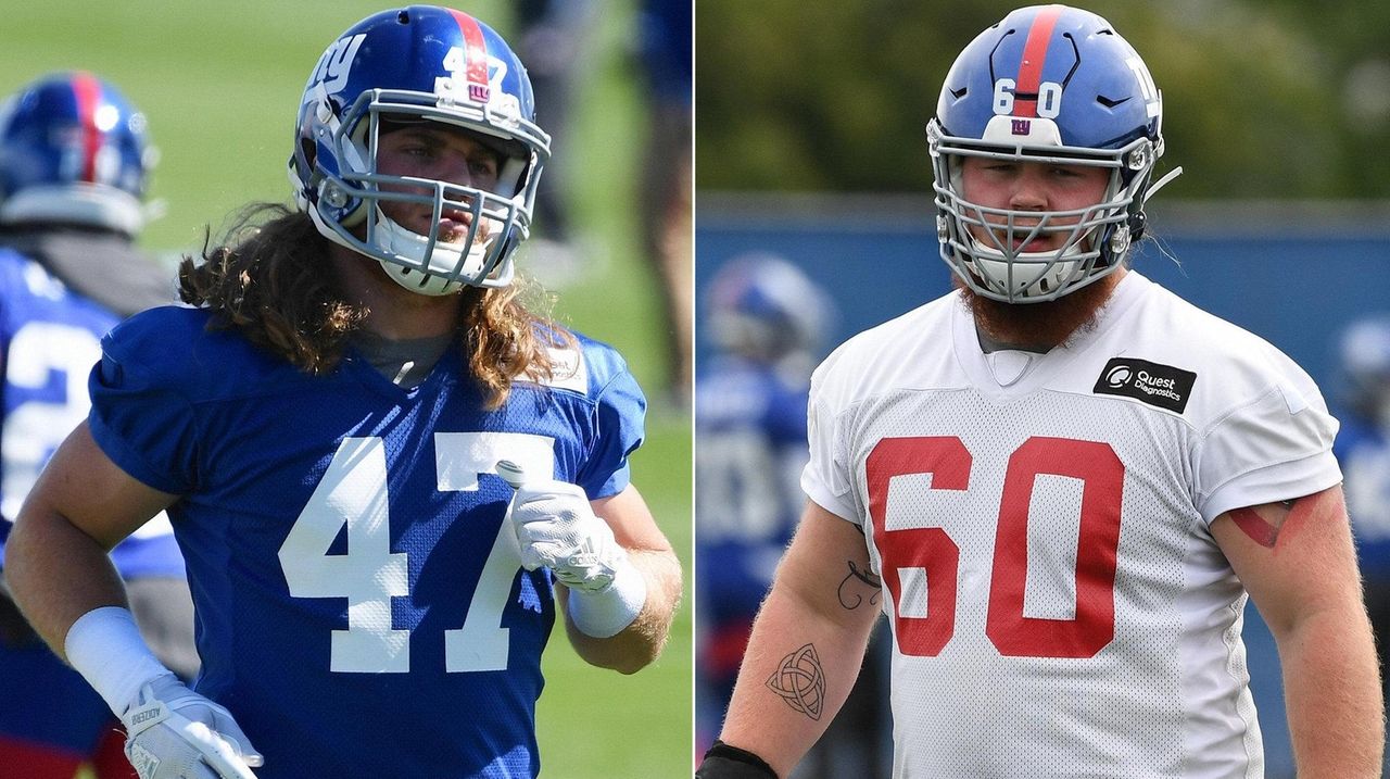 How the Giants' two LIers plan to spend their time off - Newsday