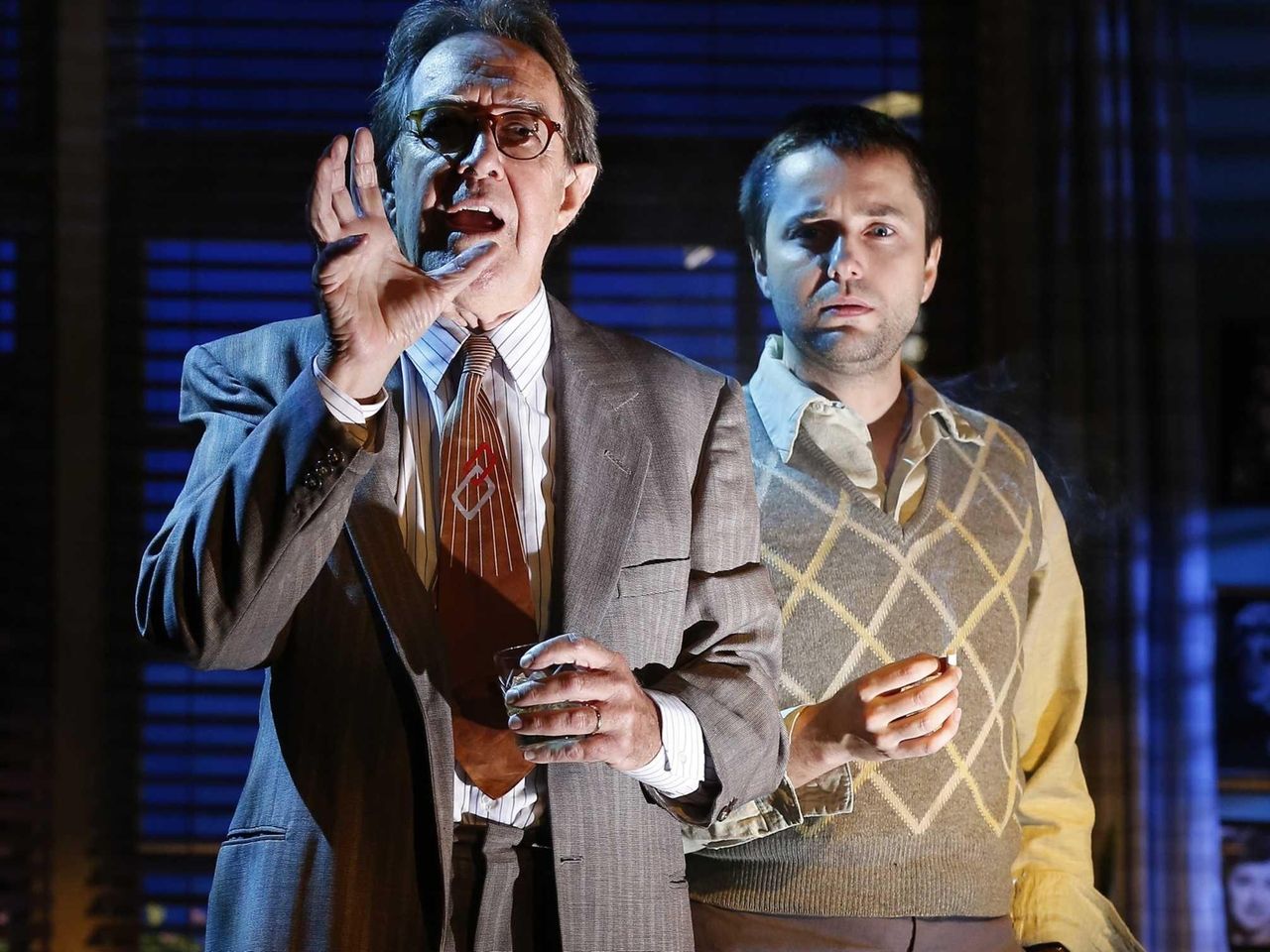 'Billy & Ray' review: Labored comedy about collaboration between '40s ...