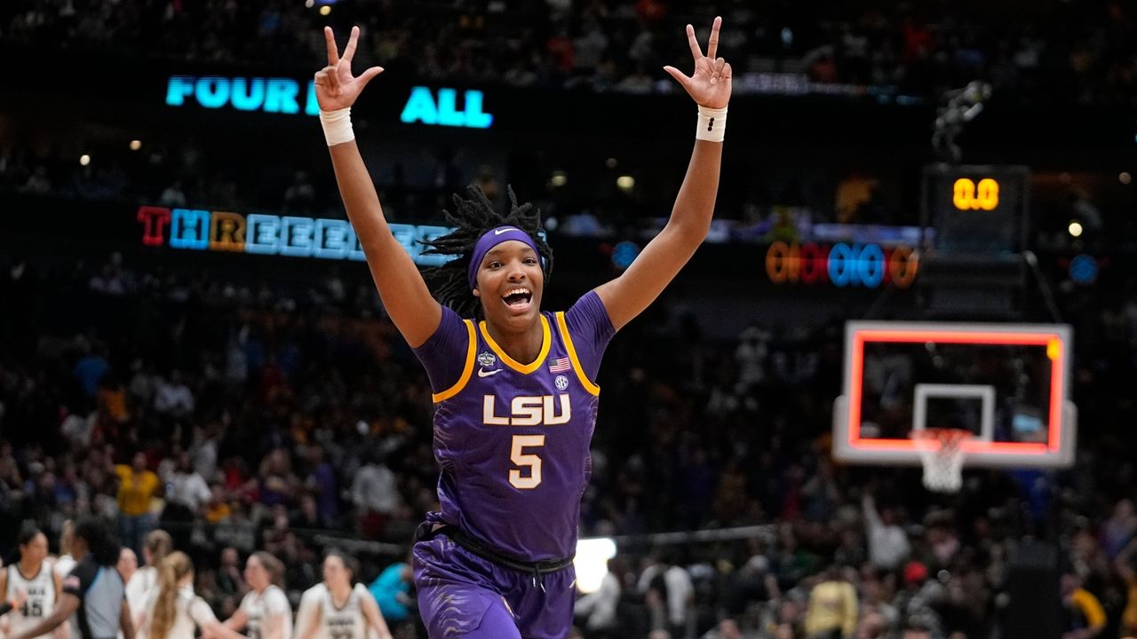 LSU wins first NCAA championship, beating Clark and Iowa - Newsday